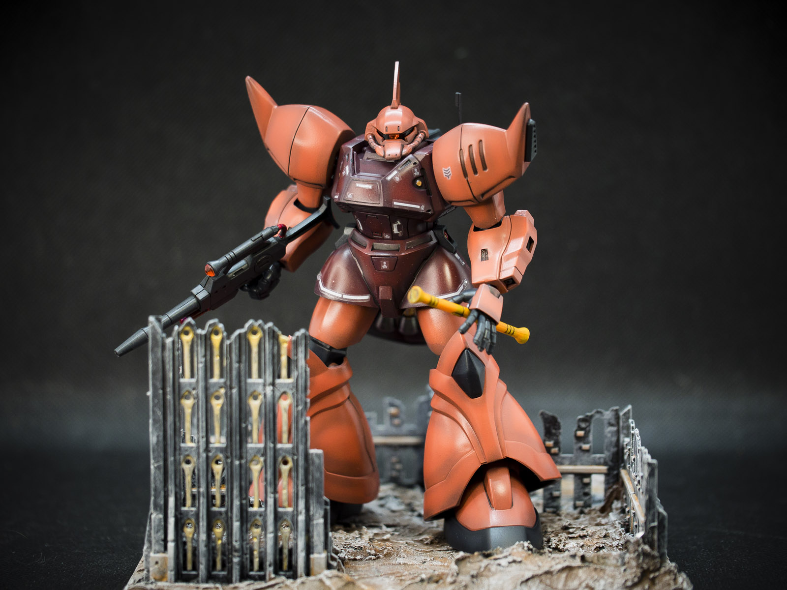 Bandai 1/144 HG MS-14F ‘Gelgoog Marine’ (Red Comet Custom) – It is a ...